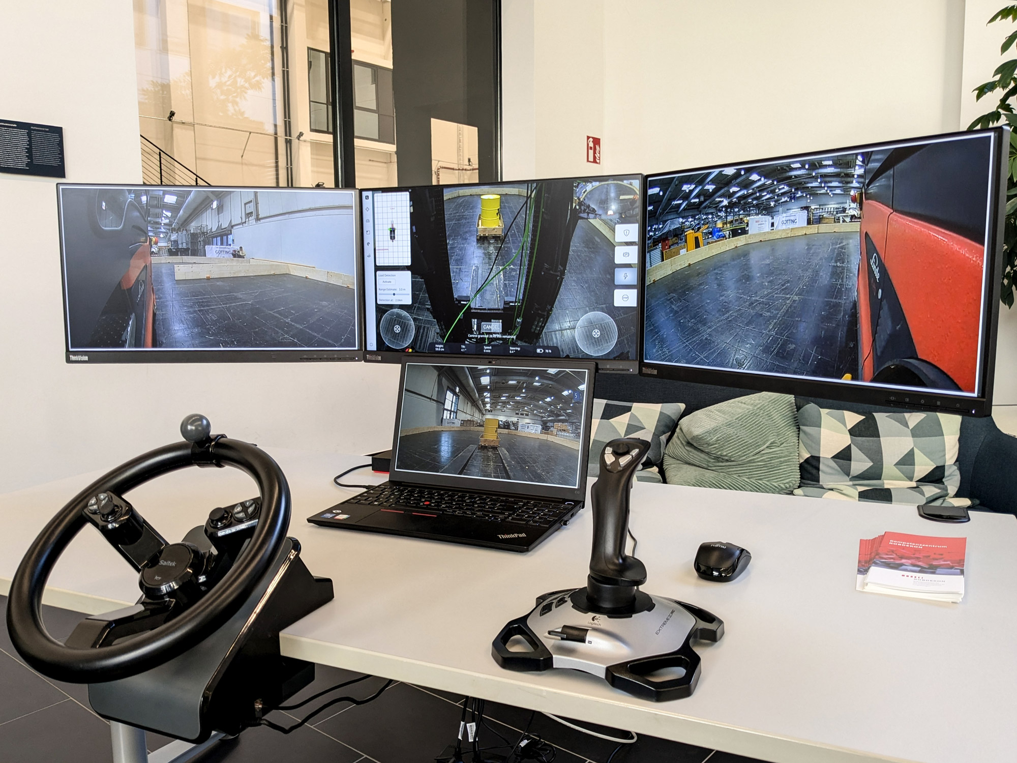 Götting KG shows how teleoperation can work safely with a forklift | ROBDEKON